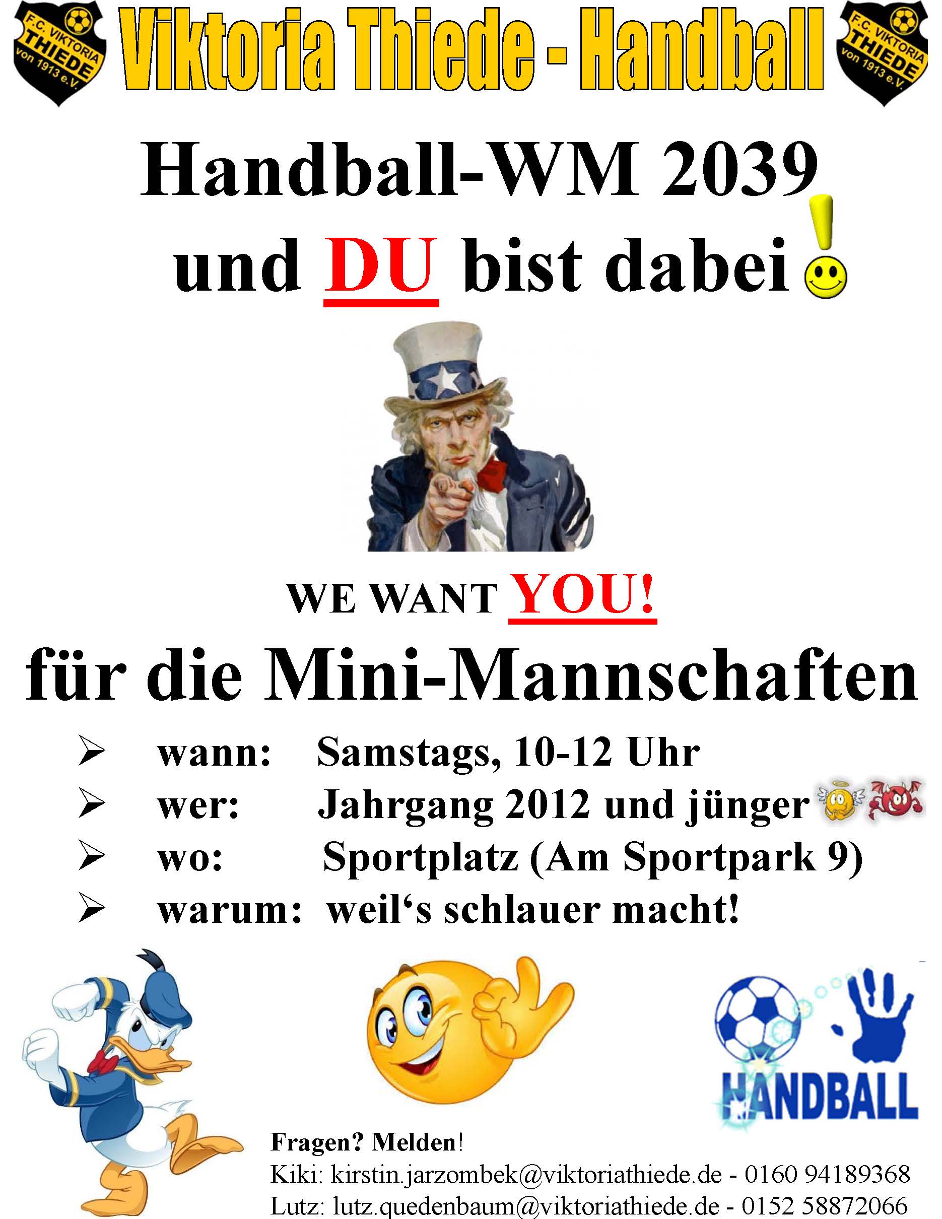 HB – Minis most wanted! – FC VIKTORIA THIEDE
